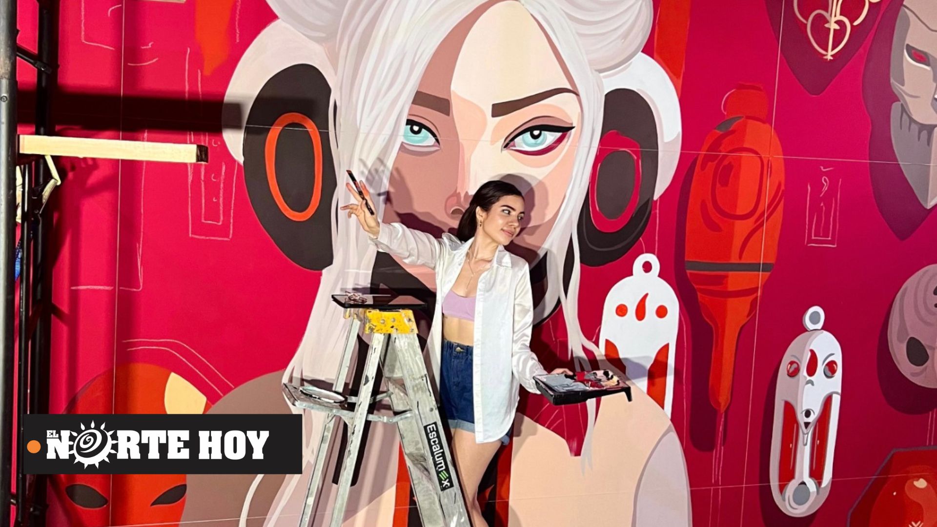 Nathaly Cajigas: Muralismo revoluciona Telepacífico - El Norte Hoy