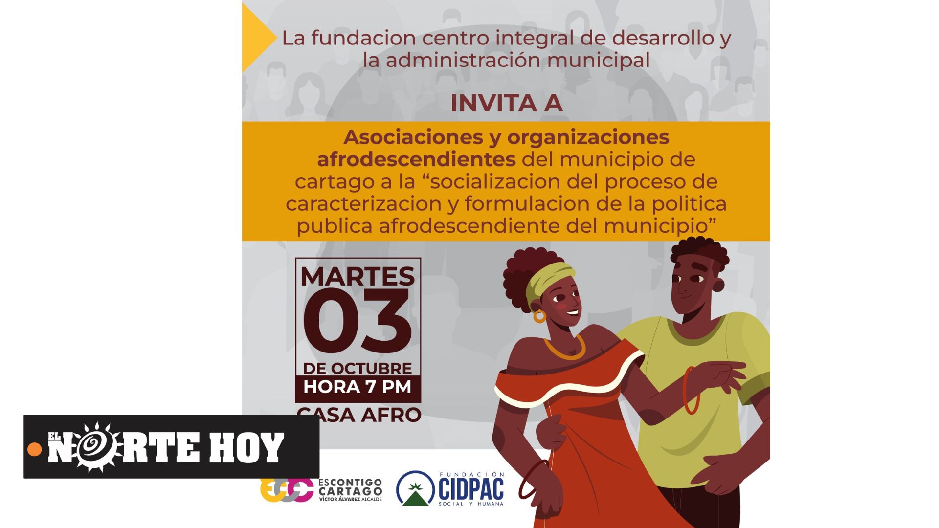 Política Pública Afrodescendiente en Cartago - El Norte Hoy