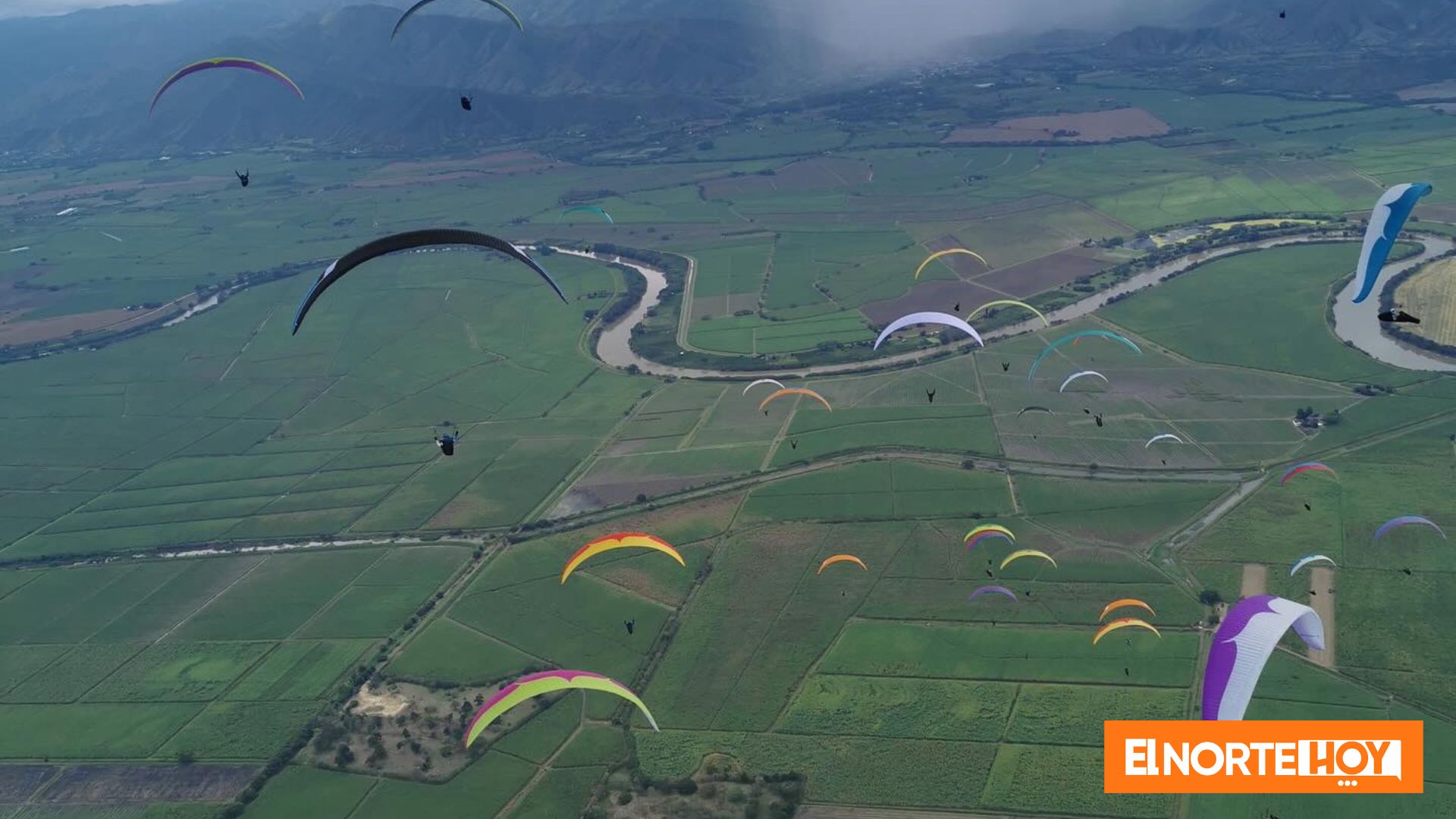 Nuevo accidente de parapente en Roldanillo deja herido - El Norte Hoy